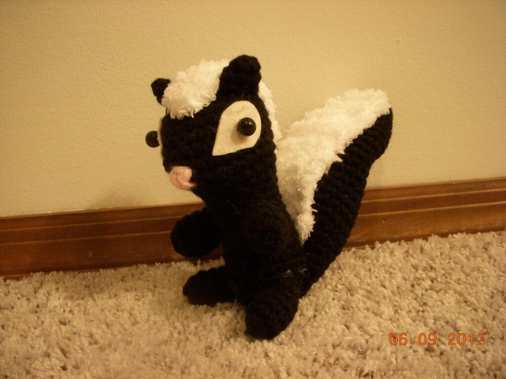 SKUNK - BABY - Nana's Crochet Shoppe